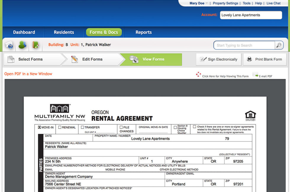 Online Leasing - ResidentIQ